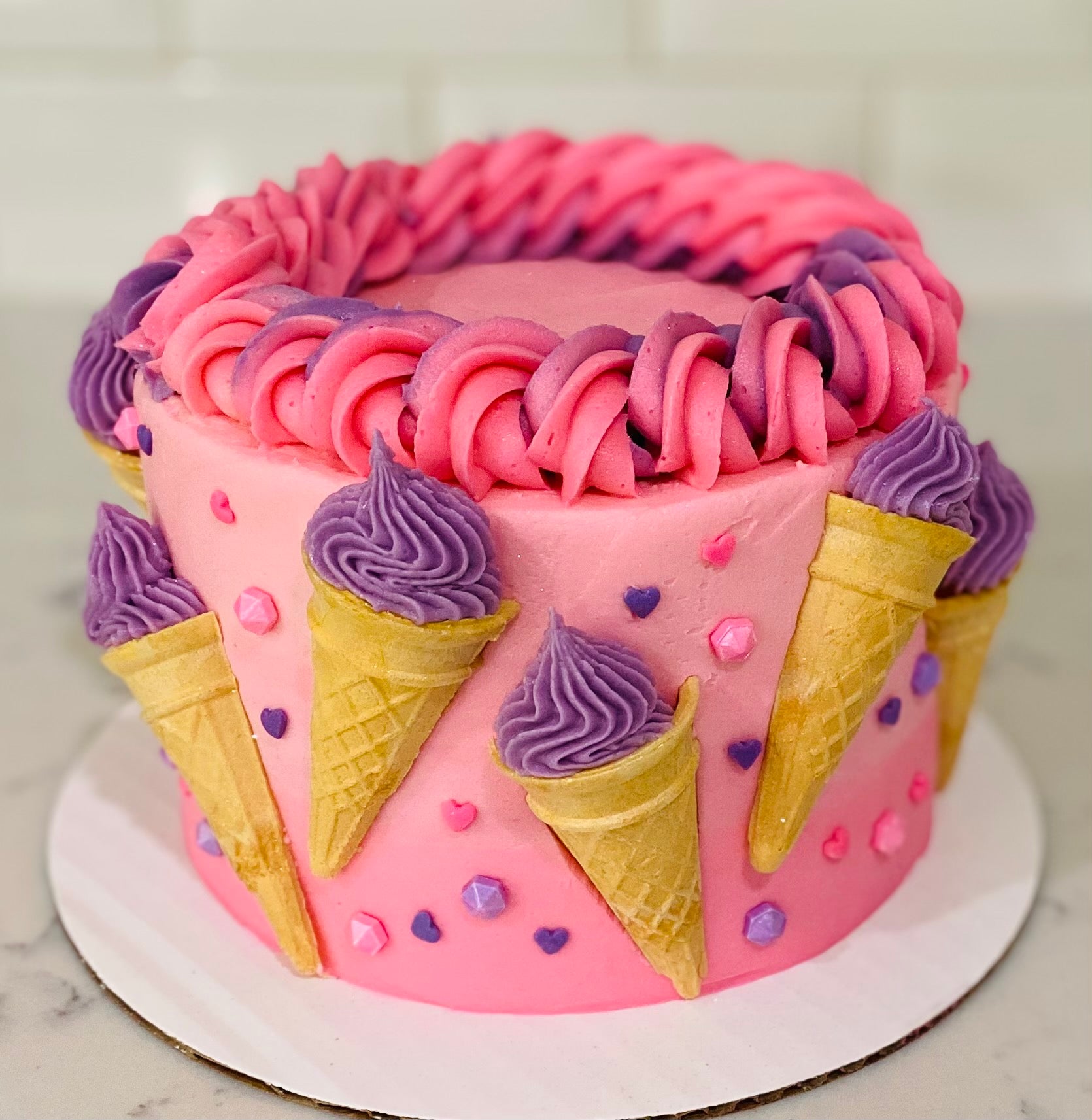Ice Cream Cone Cake – Austin Kind Cakes
